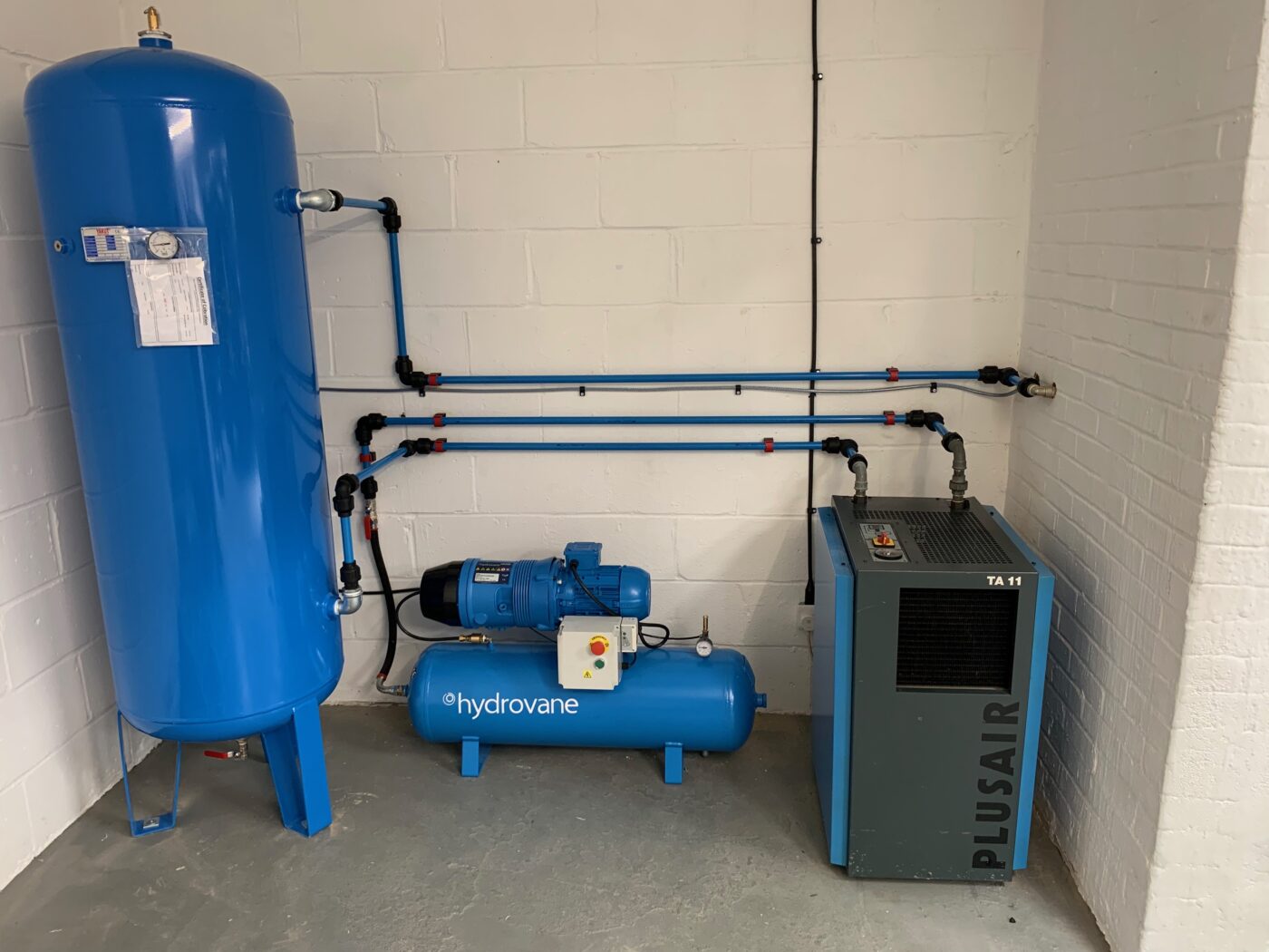 High quality installation even on a temporary install | DT Compressor ...